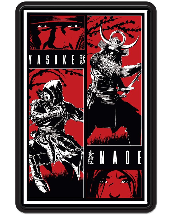 Merchandise - Assassins Creed Shadows Metal Sign Manga