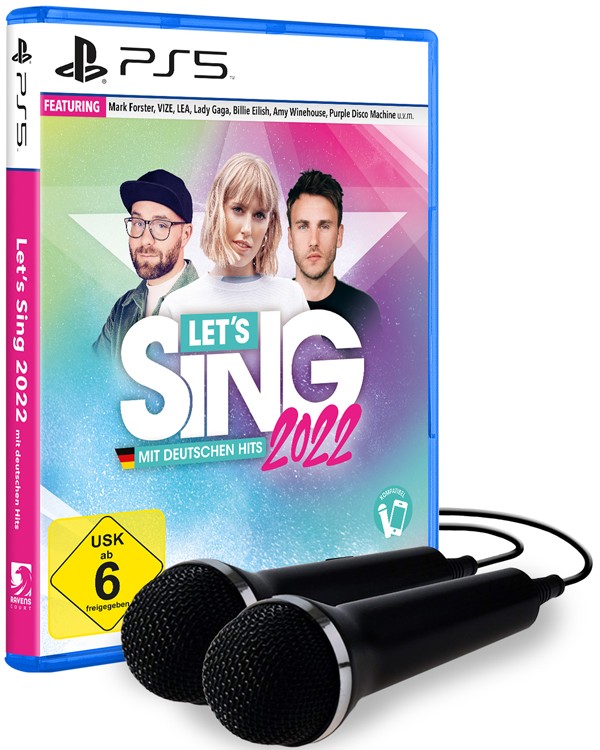 PS5 - Lets Sing 2022 mit deutschen Hits [+ 2 Mics] PEGI bestellen