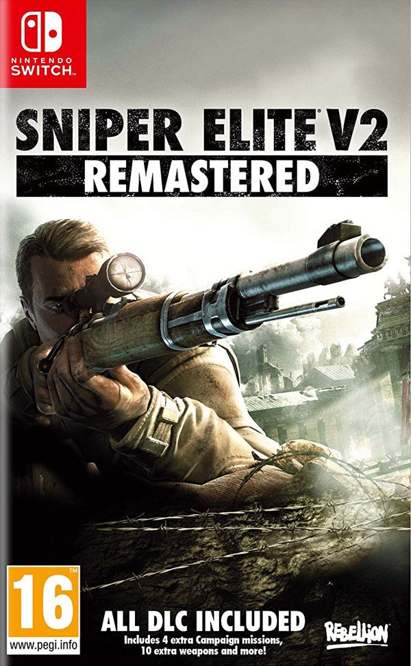 Sniper Elite V2 Remastered uncut Edition Kill Hitler Bonus Mission Nintendo Switch PEGI USK